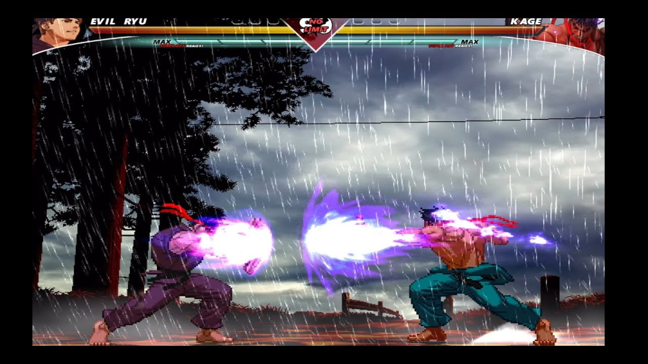 EVIL RYU VS KAGE || Insane Epic Match || RYU VERSE FIGHT || - YouTube