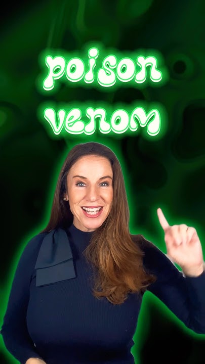 Poison vs. Venom: What's the Difference? | Learn English Vocabulary # ...
