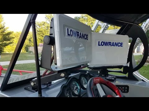 Awesome NEW way to mount your fish finder - YouTube