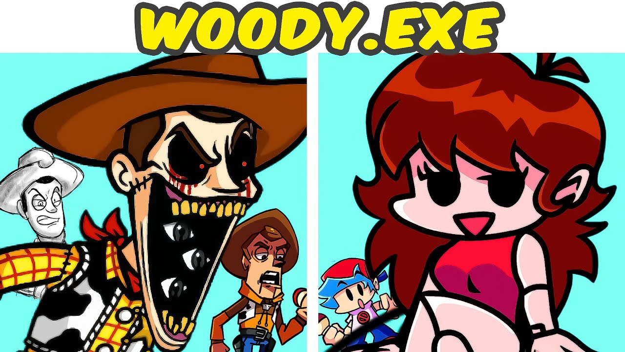 Friday Night Funkin Vs Woodyexe Vs Toys Madness Friday Full Week Toy Story Fnf Mod