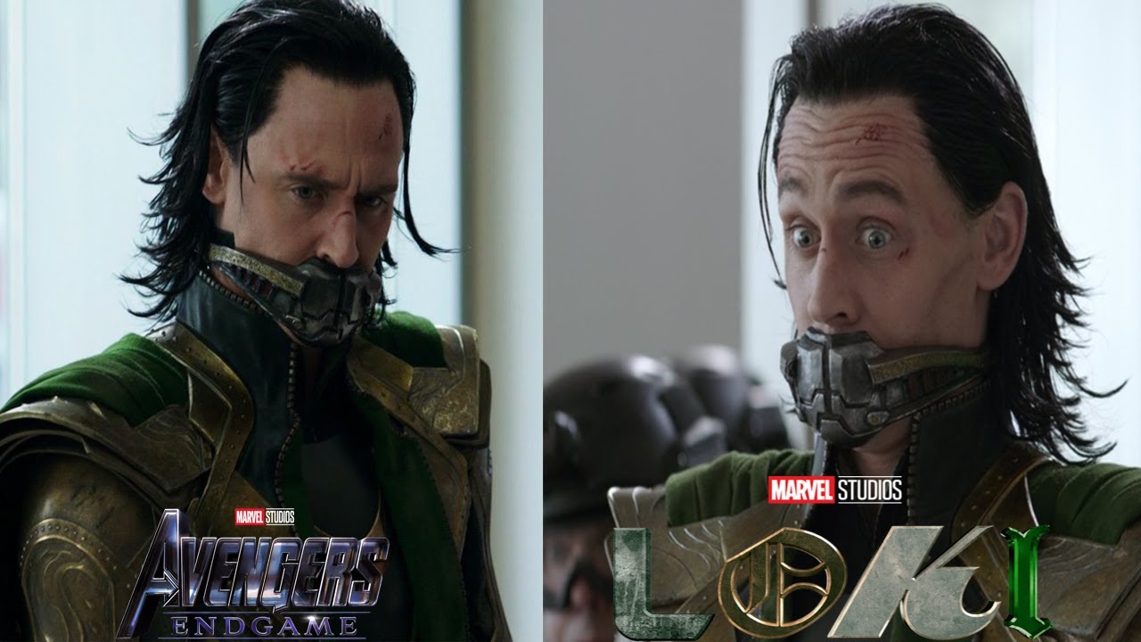 Loki Escapes With Tesseract - Loki vs Avengers Endgame Comparison - YouTube