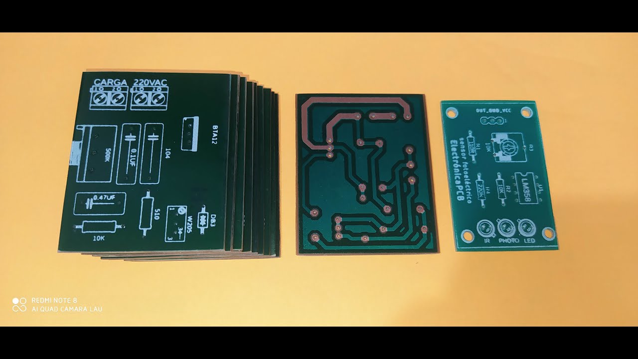 PCB por método de serigrafía - YouTube
