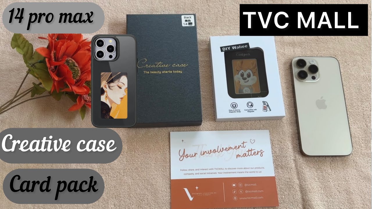 TVC MALL iPhone 14 Pro Max Creative Case /Creative case & Card Pack by ...