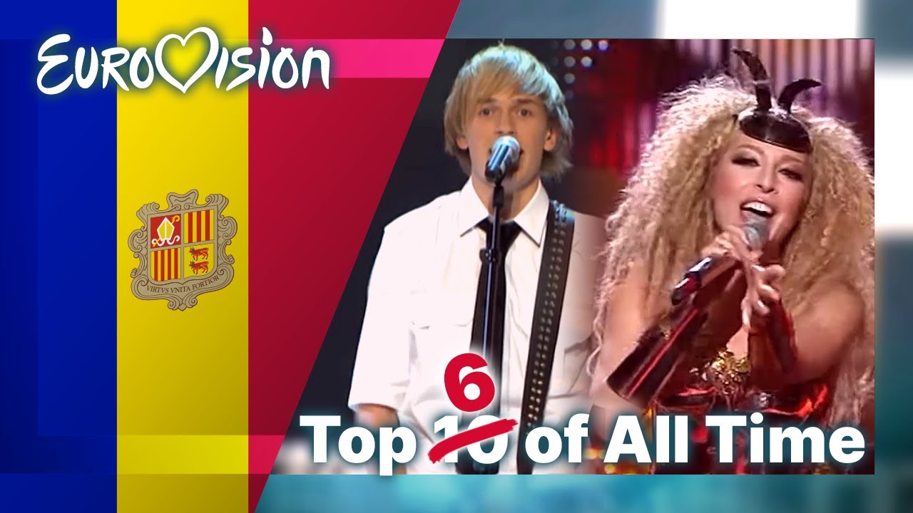 Top 6 ESC Songs Ever: Andorra | Best Andorran Eurovision Songs - YouTube