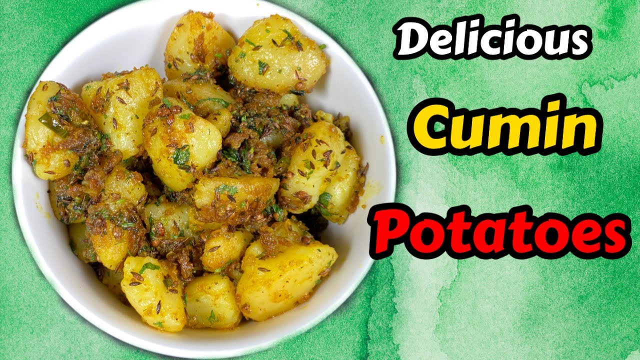 Easy and Quick Cumin potatoes Recipes . - YouTube