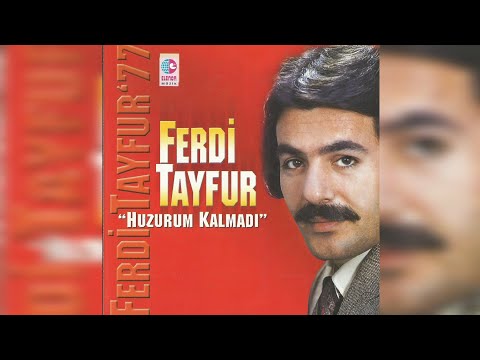 Ferdi Tayfur Huzurum Kalmadı albüm kapakları 