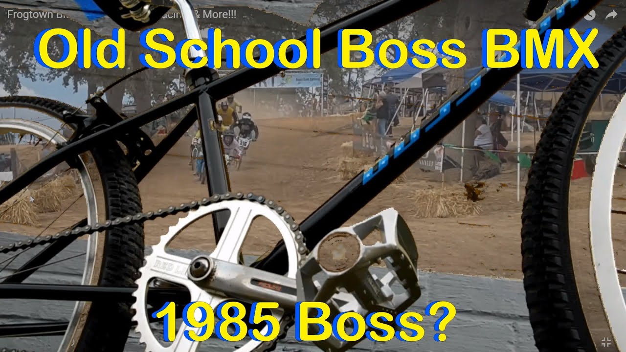 Old School Boss BMX cruiser! - YouTube