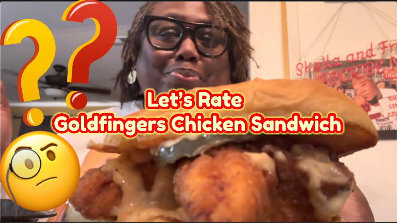 Let’s Rate Goldfingers Chicken Sandwich - YouTube