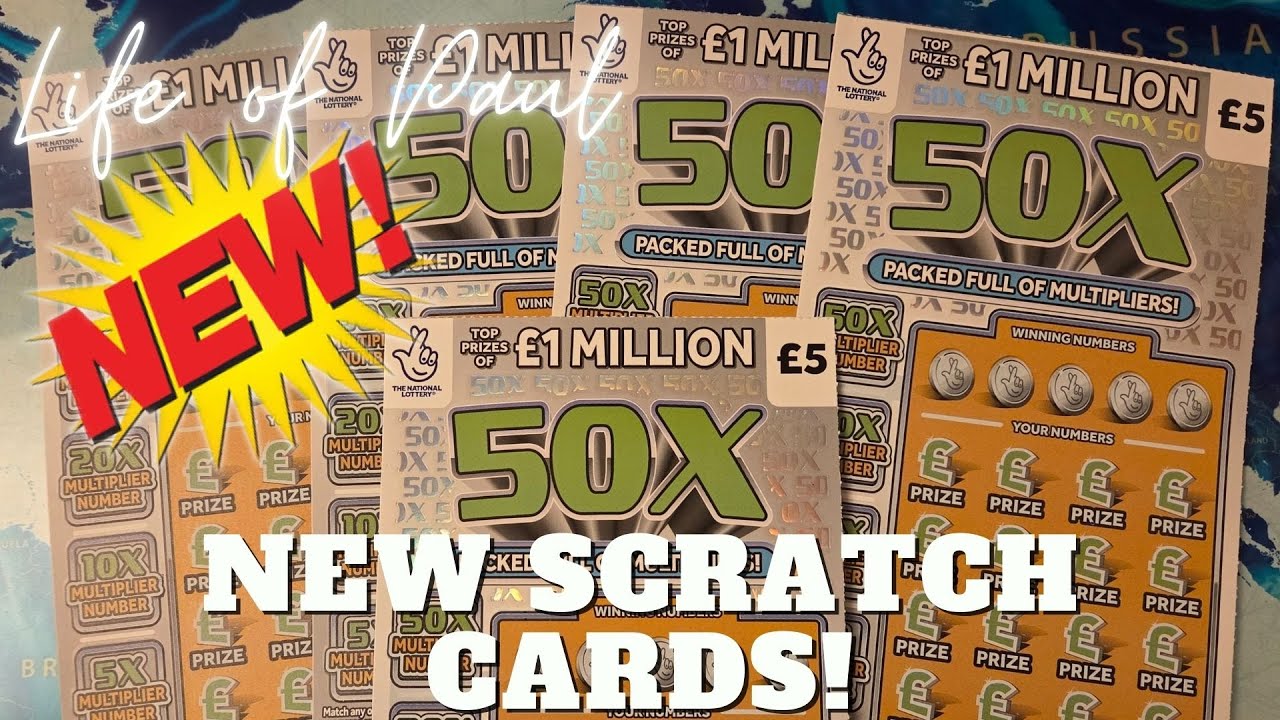 New Scratch Cards! X50 the fun, X50 the win! - YouTube