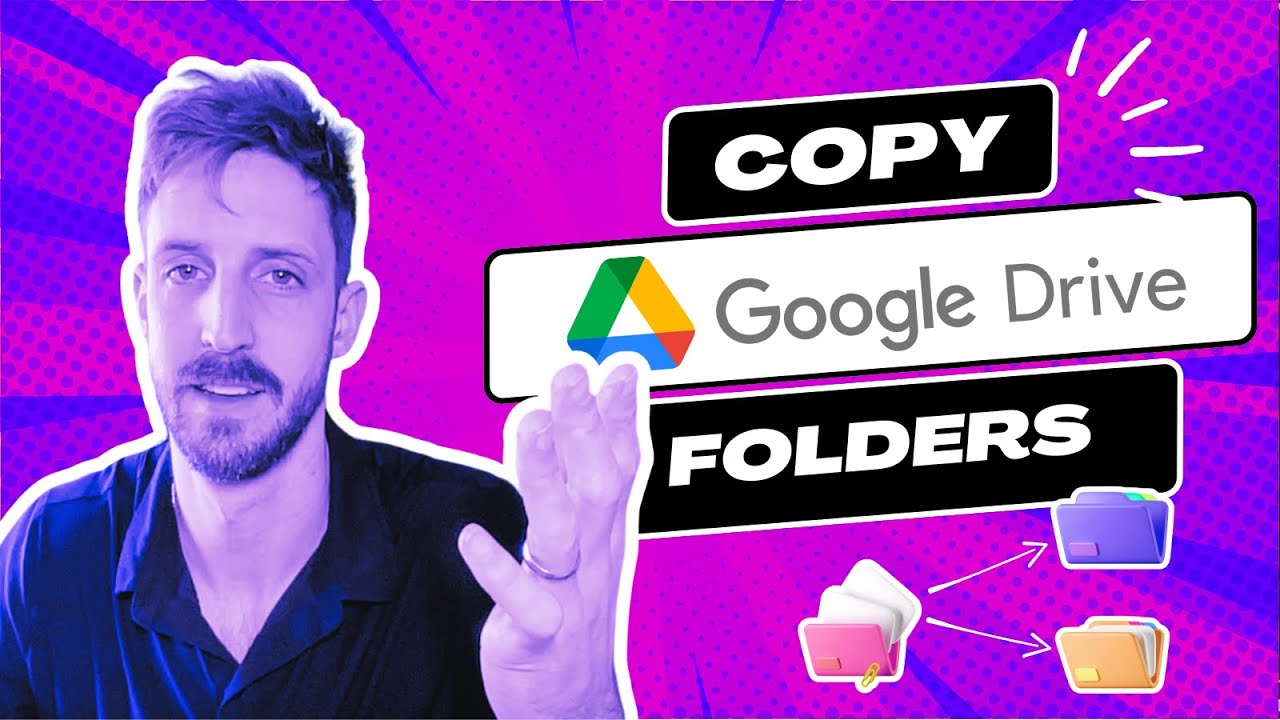 Copy Folders in Google Drive | FAST & EASY Tutorial - YouTube