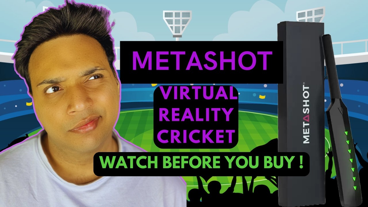 I Tried Shark Tank Virtual Reality Cricket Bat - METASHOT GAMEPLAY ...