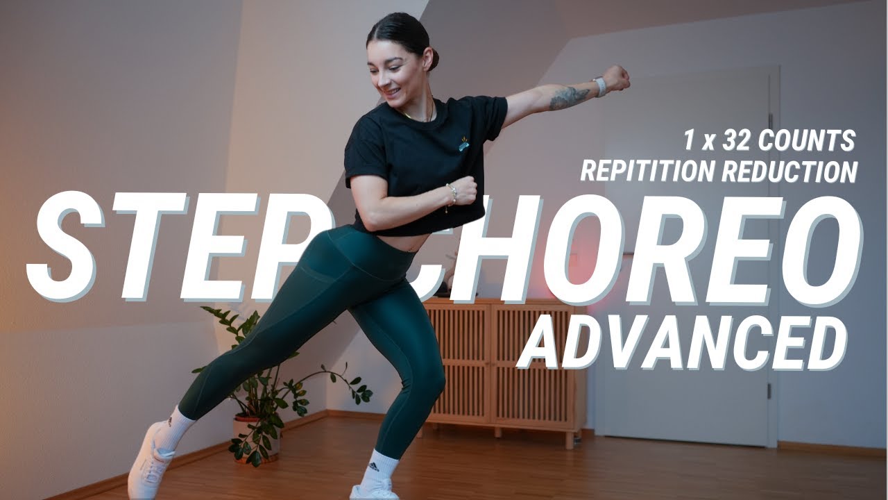 Short Step Advanced Choreo | Repitition Reduction | 1 x 32 | 125 bpm ...
