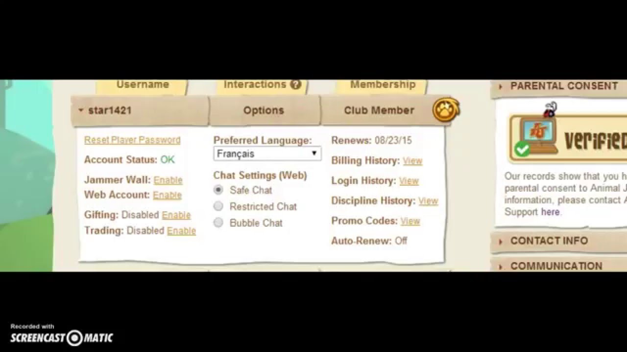 How to prevent hackers going on your Animal jam account - YouTube
