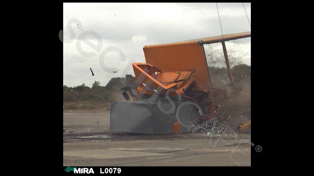 Securiscape's successful crash test of its HVM security street planter ...