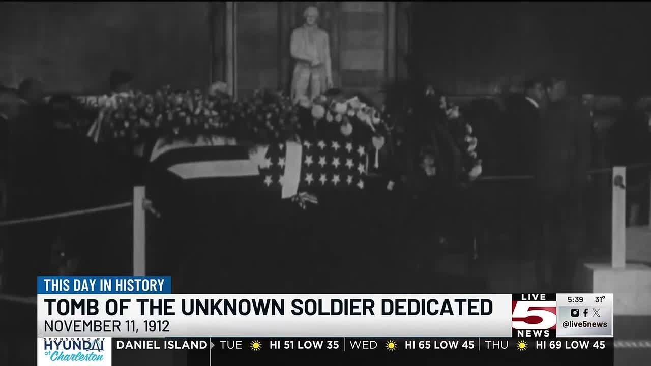 VIDEO: This Day in History: Nov. 11, 1921: Tomb of the Unknown Soldier ...