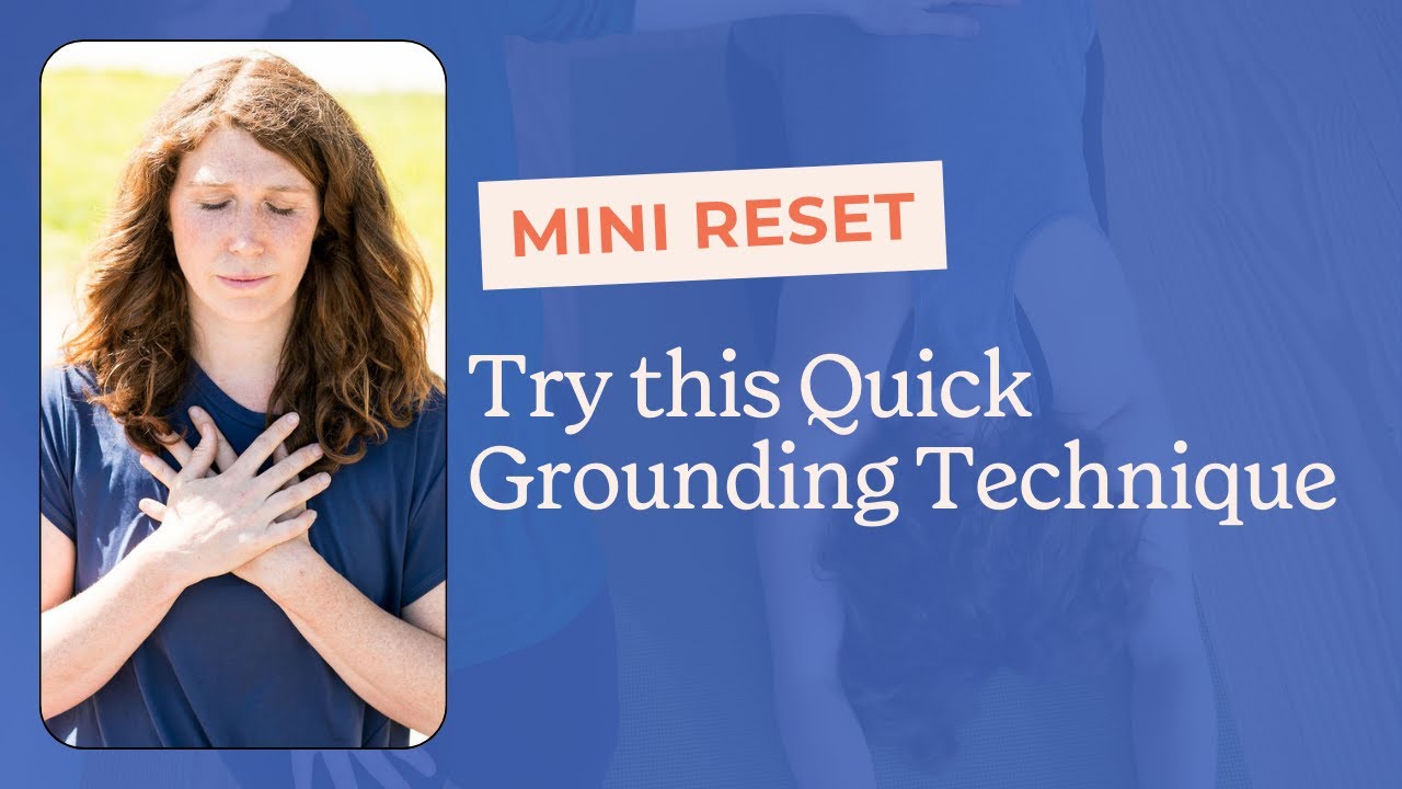 Quick Grounding Technique for Stress and Anxiety - YouTube