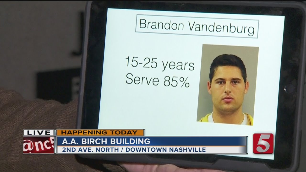 Brandon Vandenburg To Be Sentenced - YouTube