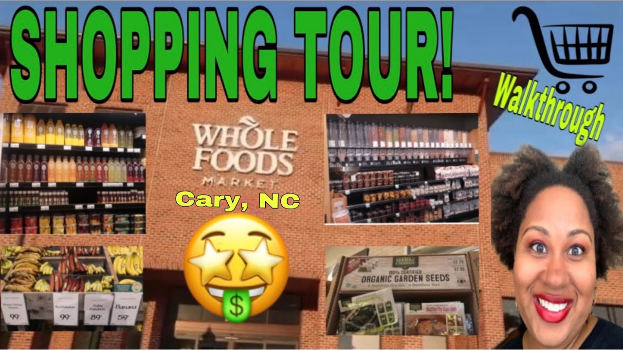 SHOPPING TOUR | Whole Foods Walkthrough | Yo Adriennie #wholefoods ...