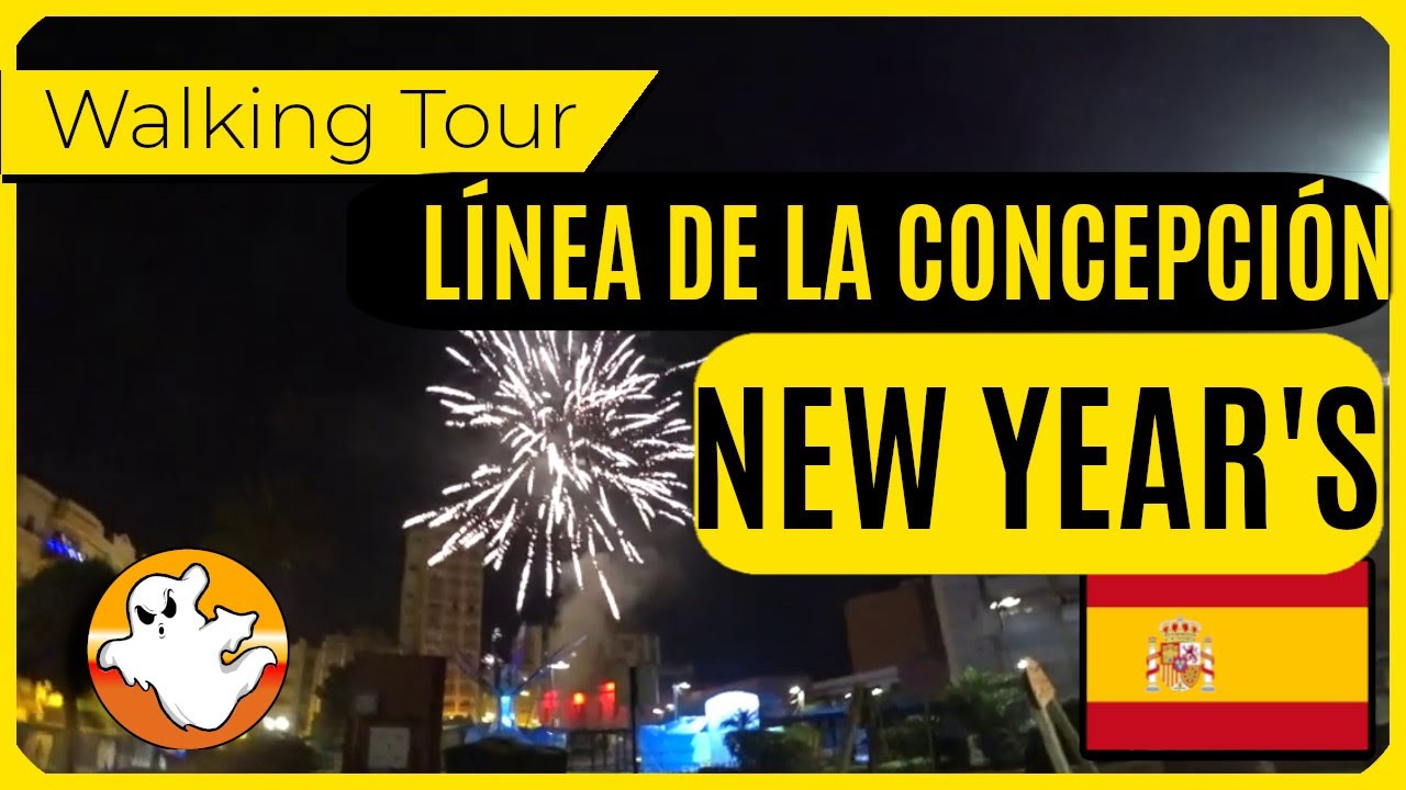 New Year's in La Línea de la Concepción🇪🇸Walking Tour & Travel Guide 🎧 ...