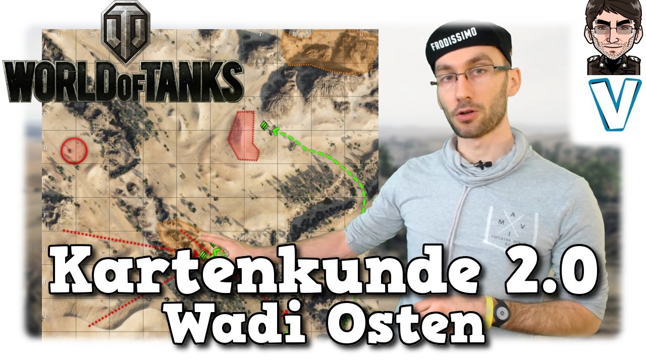 World of Tanks - Kartenkunde 2.0, Wadi/Sandriver von Osten [deutsch ...