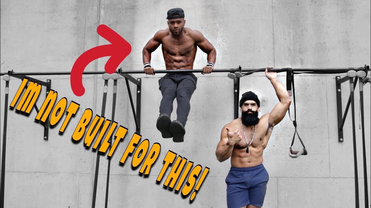 Powerlifter TRYING Calisthenics Ft. AUSTIN DUNHAM - YouTube