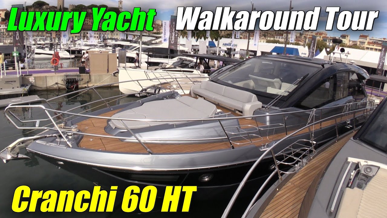 Functionality & Style !!! 2023 Cranchi 60 HT Rigid Hard-Top Yacht - YouTube