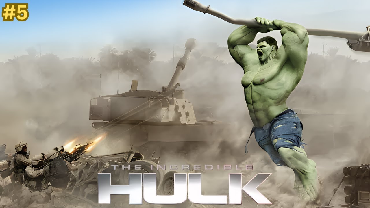 The Incredible Hulk GAMEPLAY #5 Missile Attack - YouTube