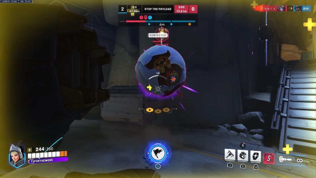 Perfect shield block from widow headshot - YouTube