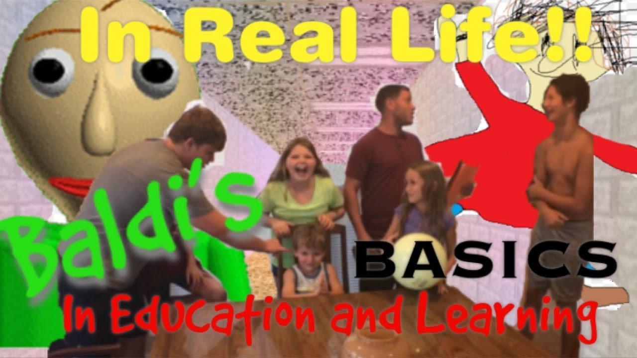 Baldi's Basics/ Education & Learning/ In Real Life!! Will I collect all ...