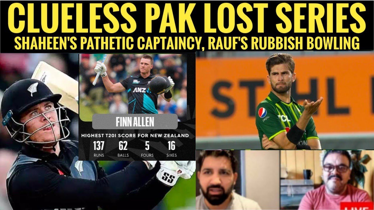 PAK lost series as NZ beat them in all three matches,Pathetic captaincy ...