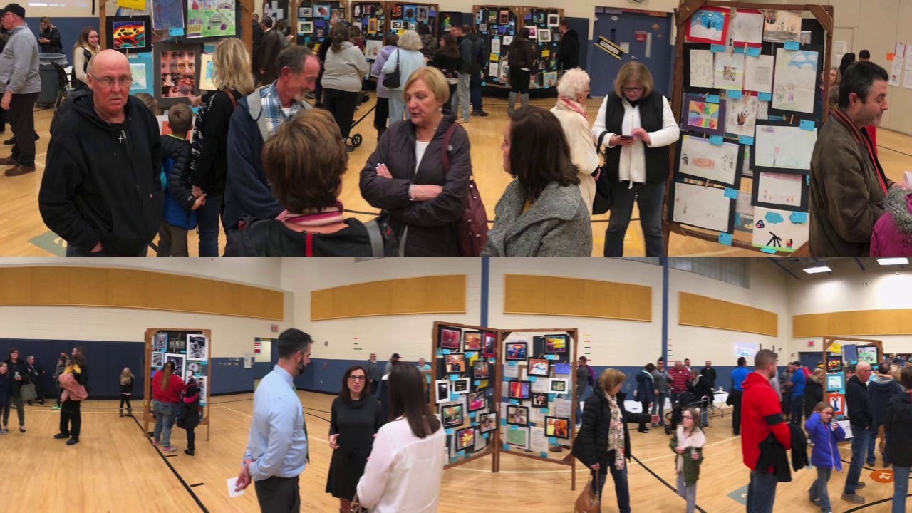 "Look Within" PTA Reflections Community Art Show - YouTube