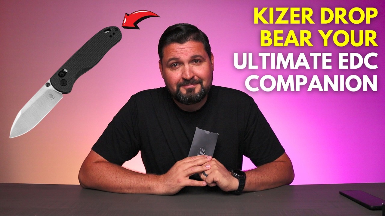 Kizer Drop Bear - Your Ultimate EDC Companion! - YouTube