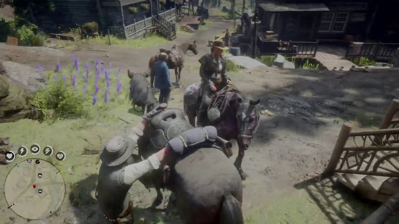 Red Dead Redemption 2 Nathan Kirk Bug - YouTube