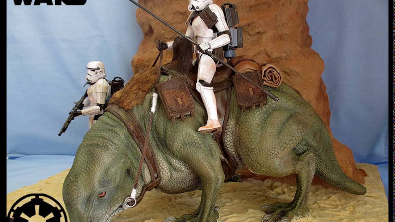 IMPERIAL SANDTROOPERS - DEWBACK PATROL 1/12 - YouTube