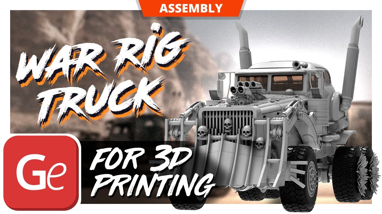 Mad Max War Rig Truck STL Files For 3D Printing Gambody, 05/01/2023