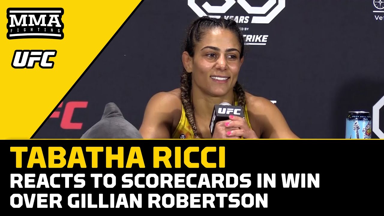 Tabatha Ricci Reacts To Scorecards In Robertson Win, Breaks Down Zhang ...