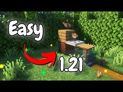 Minecraft: Easy AFK Fish Farm 1.21 - YouTube