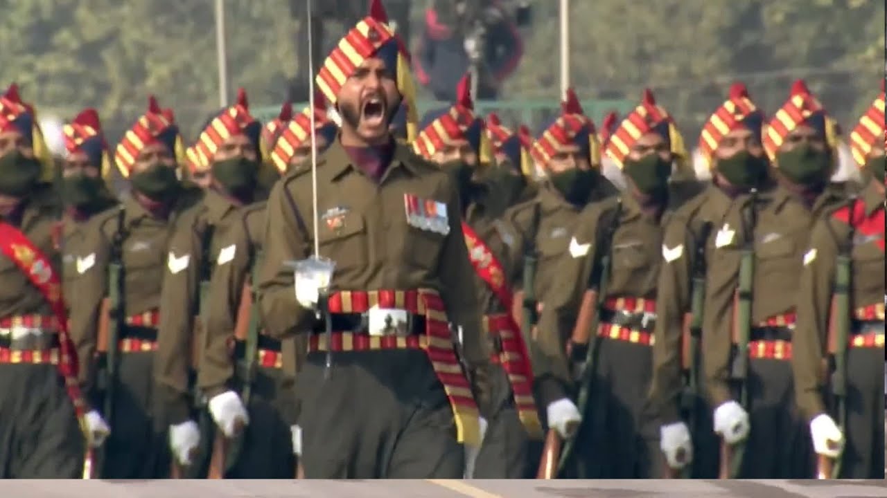 Bengal Sappers at Republic Day Parade - 20211 - YouTube