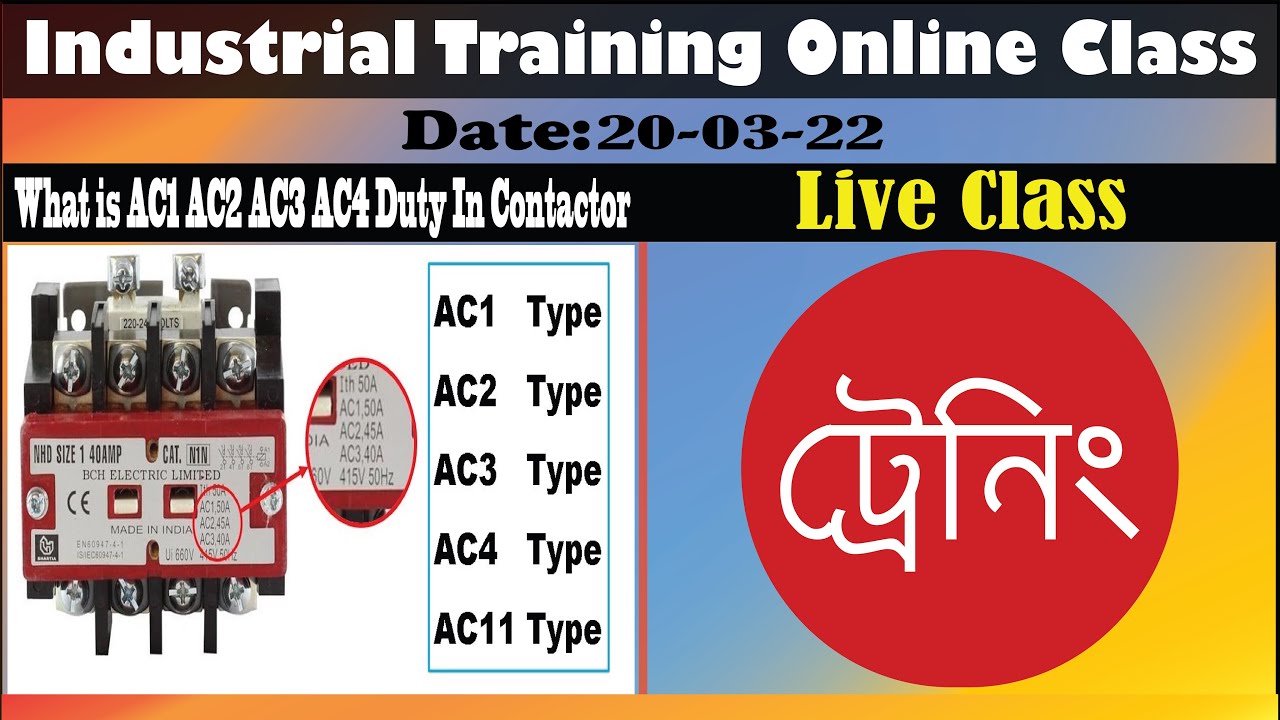 Magnetic Contactor । Live Class 25। Engineers Commonroom Youtube