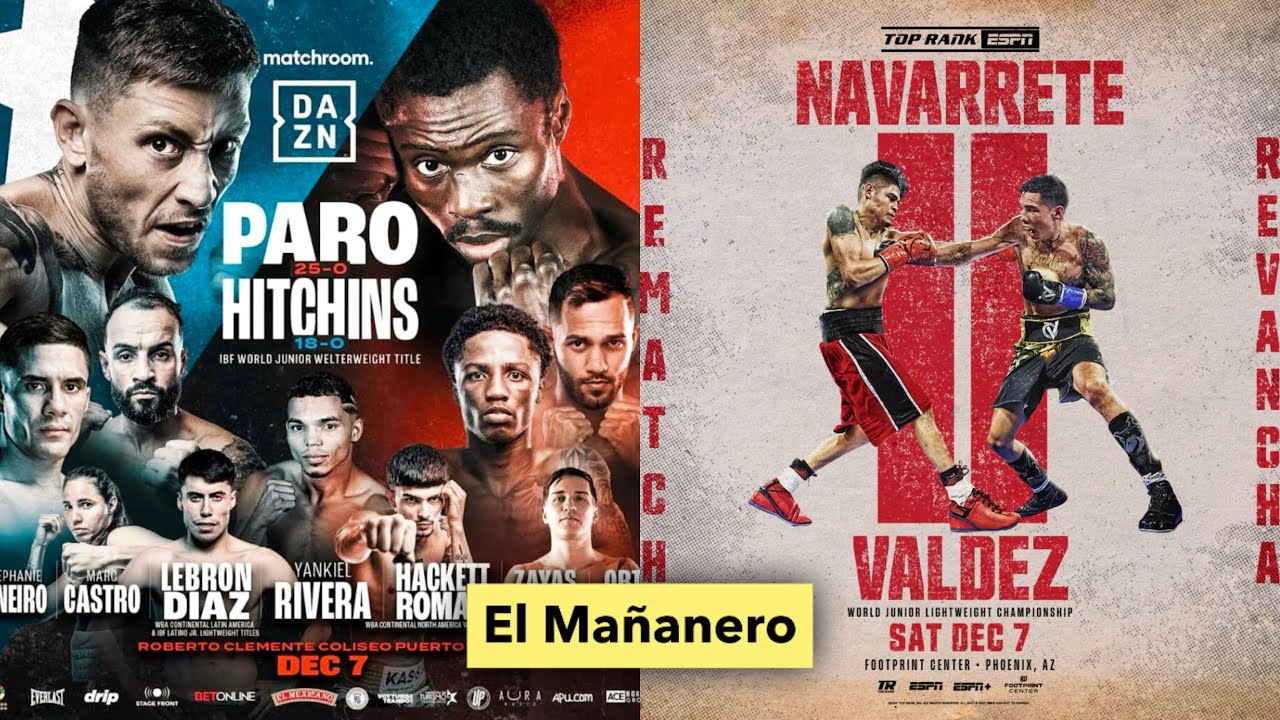 Las 5 peleas que NO se deben perder hoy - YouTube