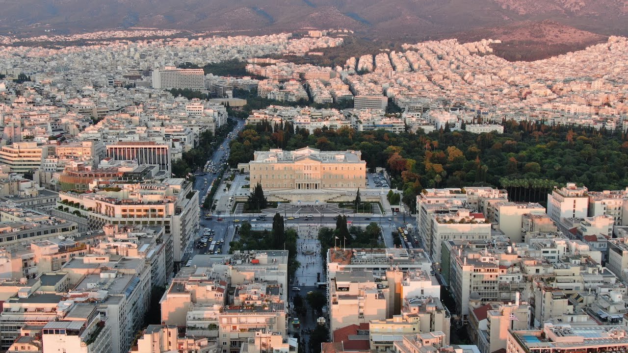 Athens from above - YouTube