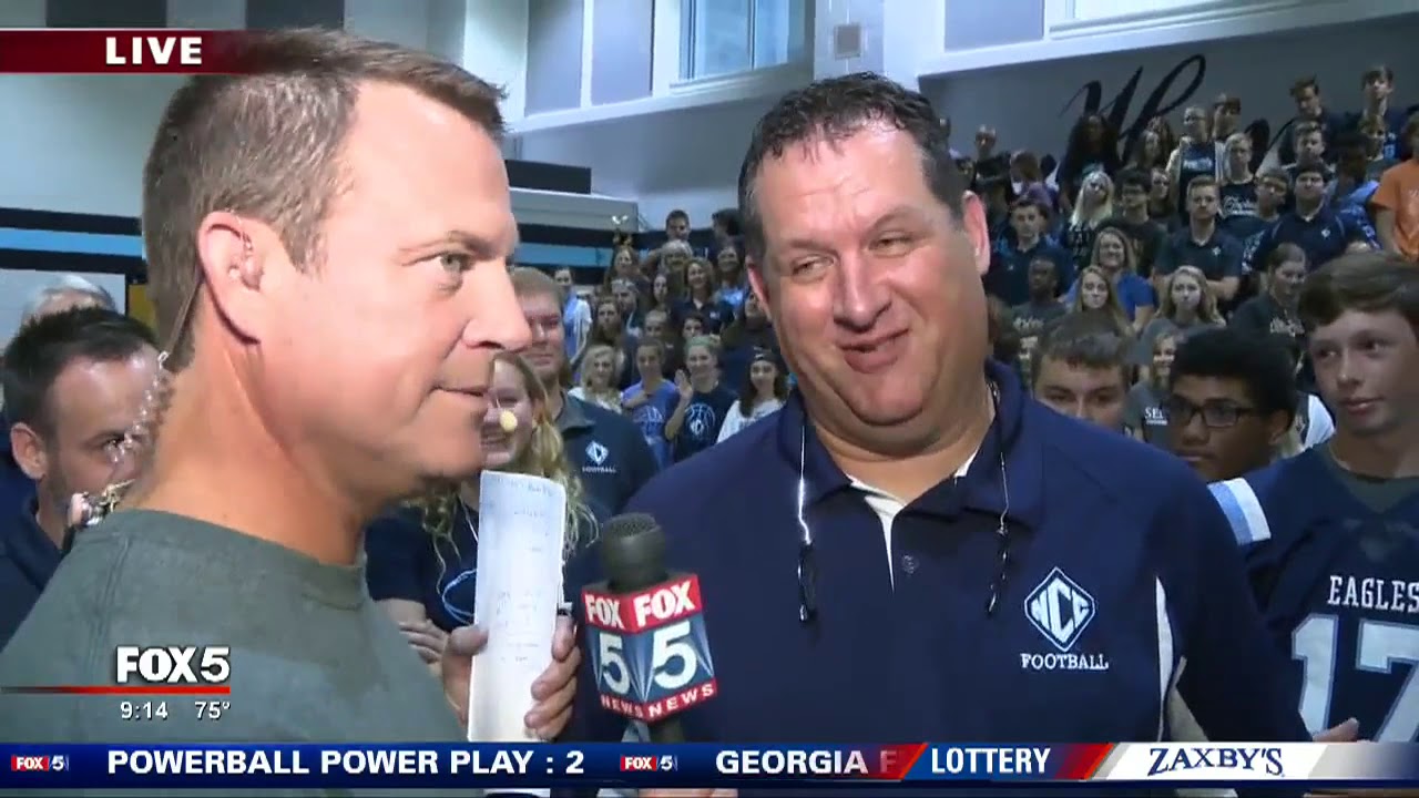 North Cobb Christian School gets TOTW Hand Trophy - YouTube