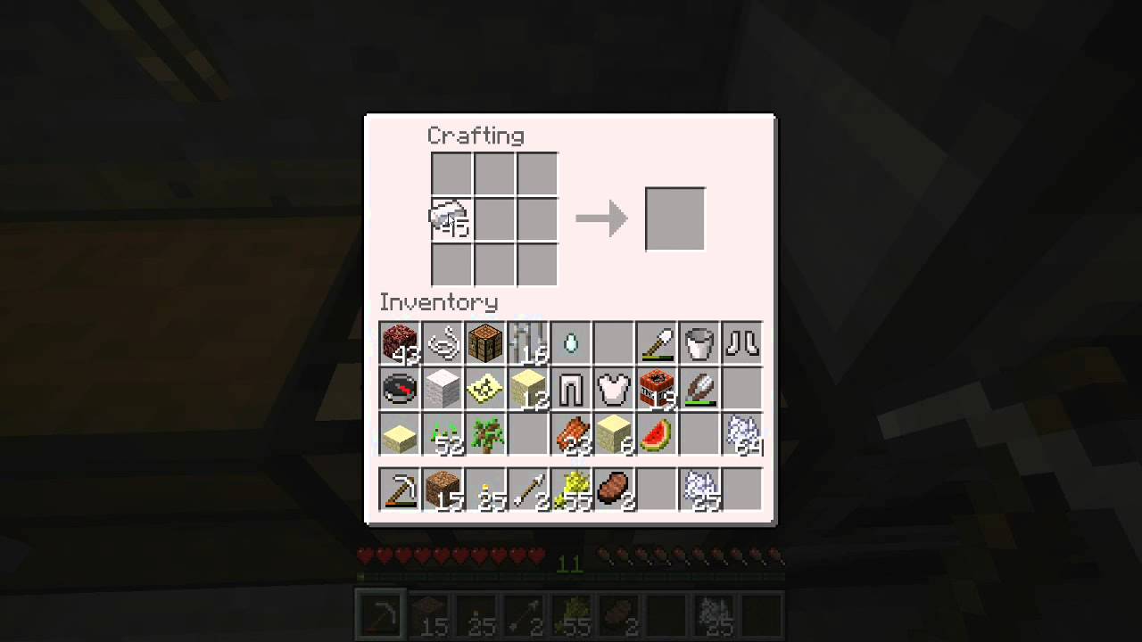 jak zrobić zbroje i nozyce w minecrafcie - YouTube