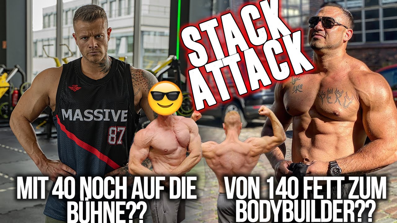 Stack Attack | Von 140 Fett zum Bodybuilder?? mit ...