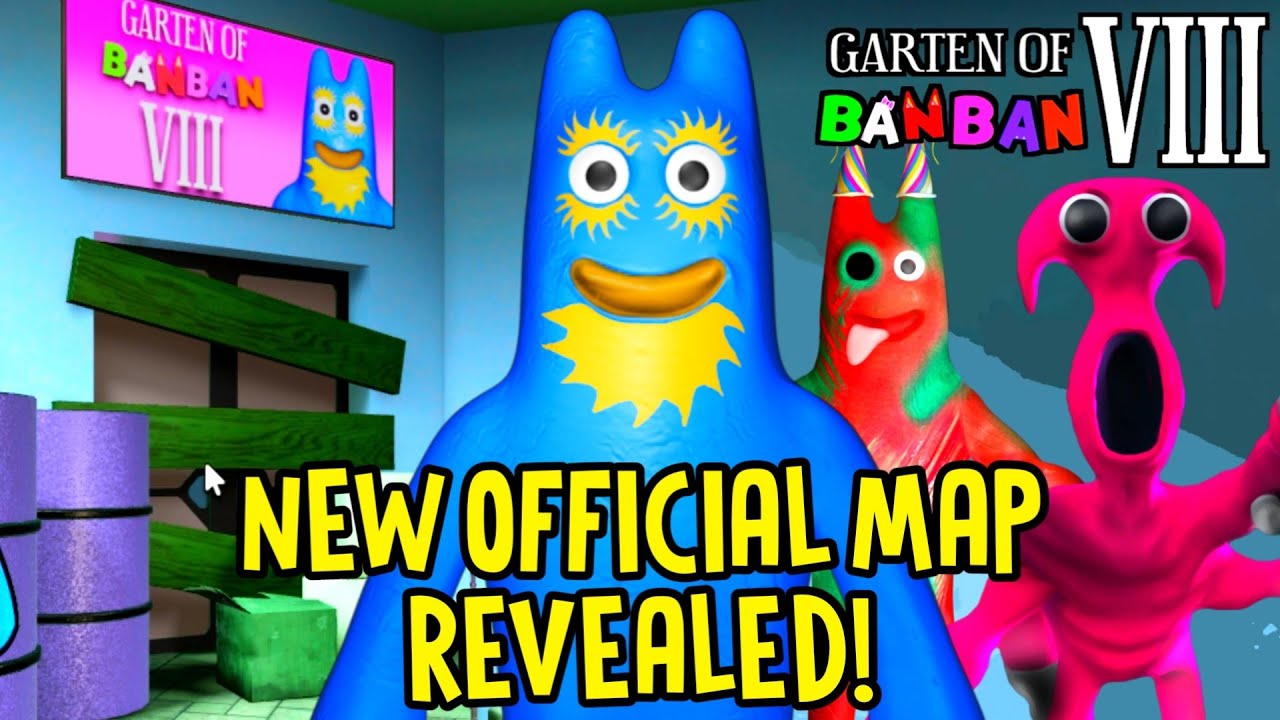 GARTEN OF BANBAN 8 Official RP - The SECRET MAP of the NEXT BIG UPDATES ...