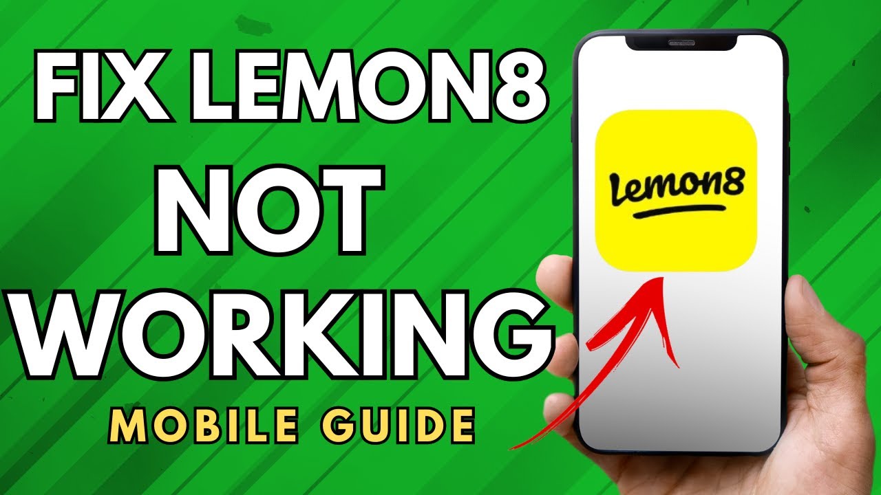 How To Fix Lemon8 App Not Working - (Full Guide!) - YouTube