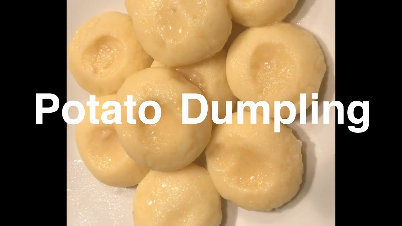 Polish potato dumpling - YouTube