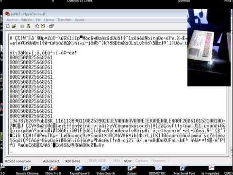 Read ID Card Personal PDF417 - YouTube
