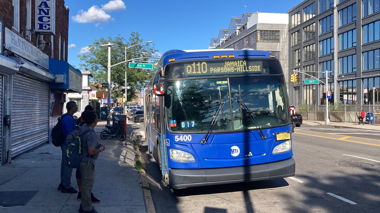 ᴴᴰ Short Orion VII NG/New Flyer XD60 Action on the Q110 Bus @ Jamaica Av/184 Pl. - YouTube