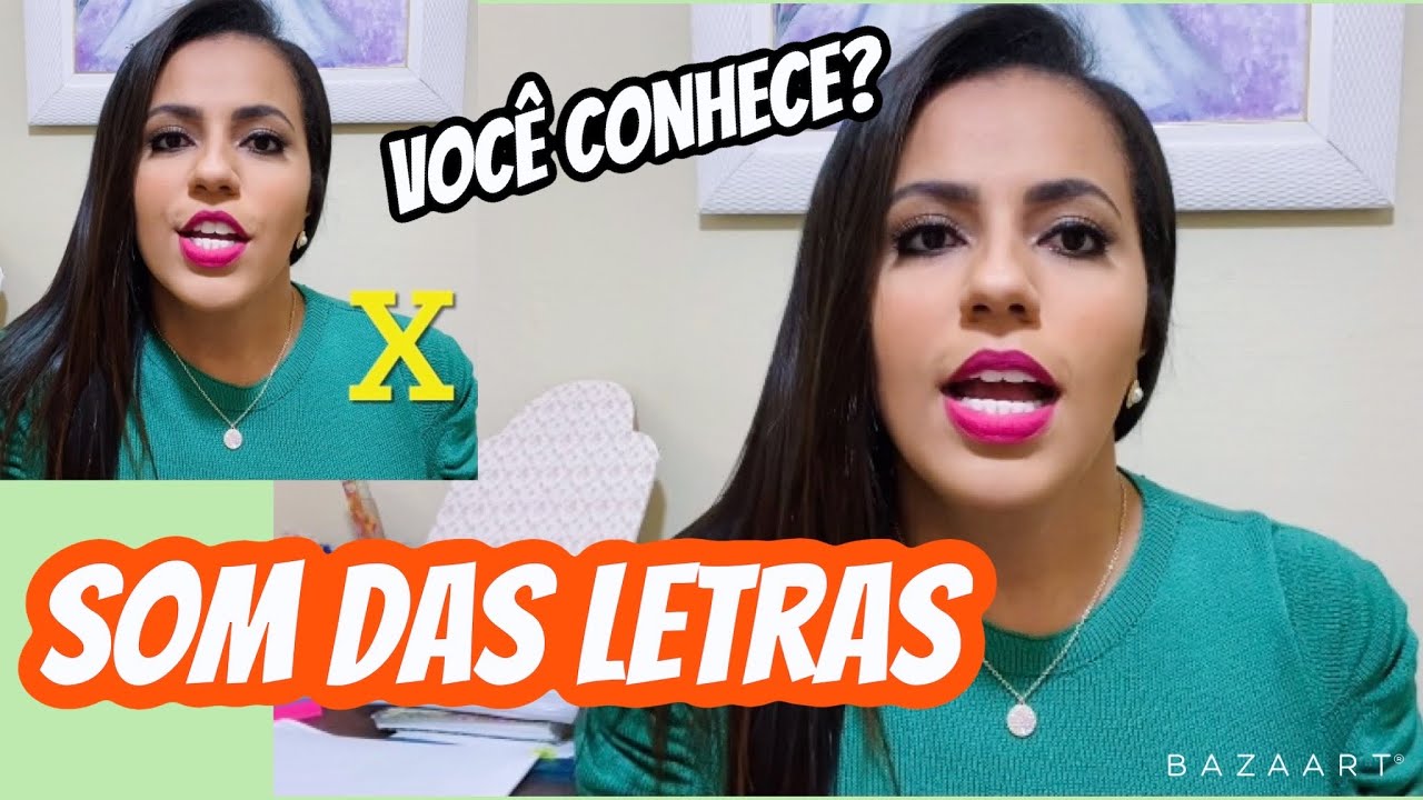 O SOM das LETRAS do ALFABETO - Consciência Fonológica (Alfabetizando em ...